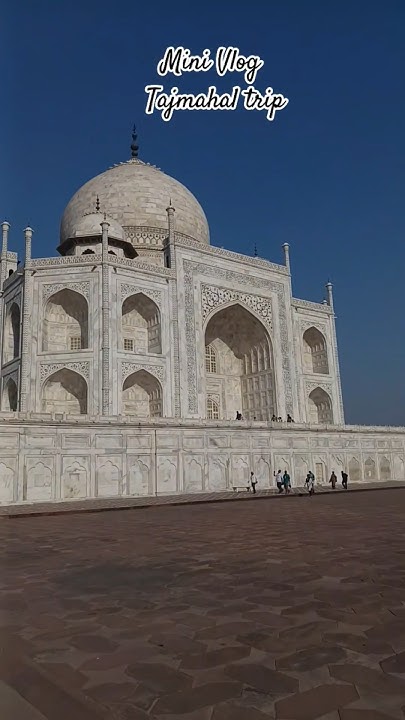 Taj Mahal Trip with Friends 🕌 | Mini Vlog | Unforgettable Agra Moments #Shorts - YouTube