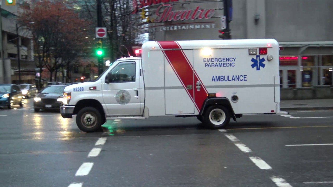 BC Ambulance Service - Unit 63389 Responding - YouTube