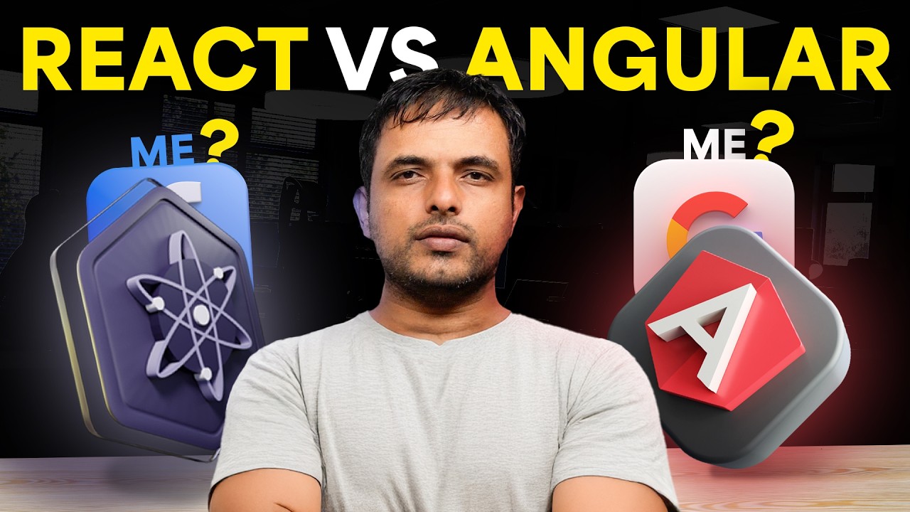 React Vs Angular In 2025 Which One Should You Learn As A Beginner Reactjs Angular Youtube