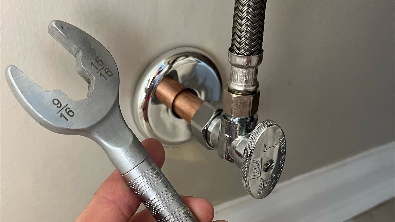 Compression Angle Stop Replacement - YouTube