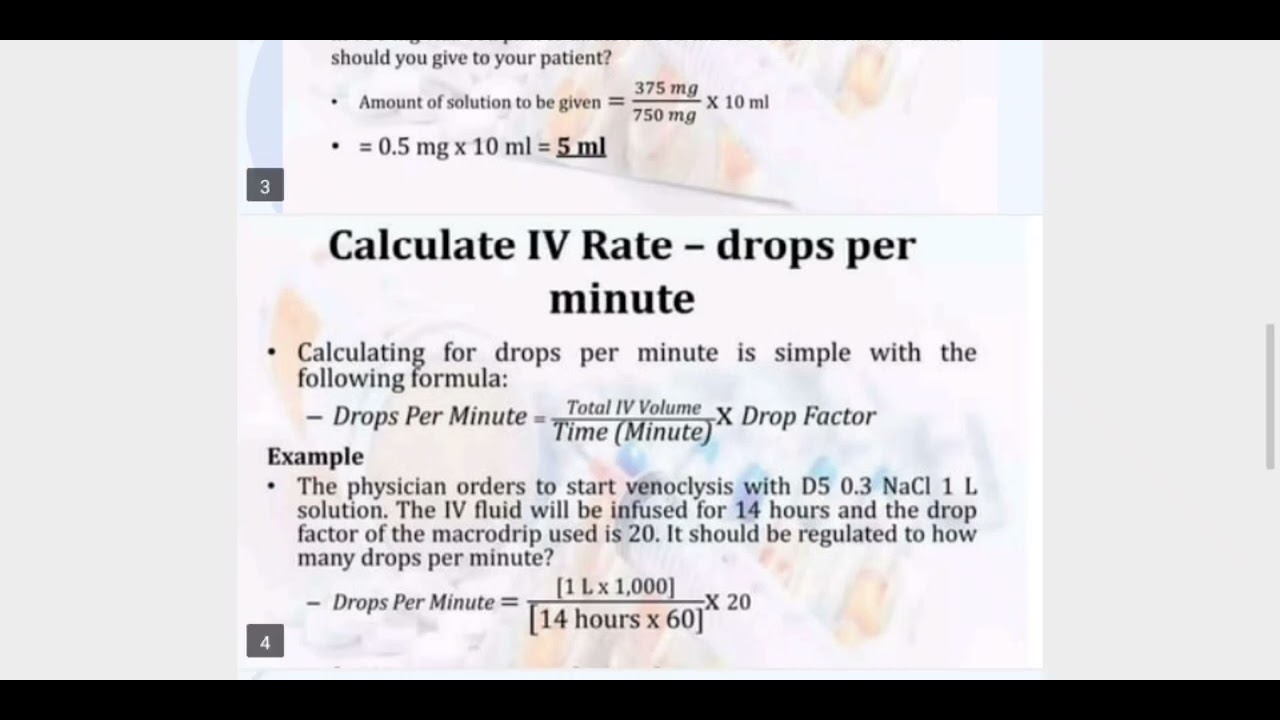Mastering Drugs dose calculation easy and simple guide - YouTube