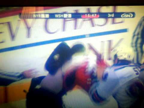 Alexander Semin Fights like a girl - YouTube