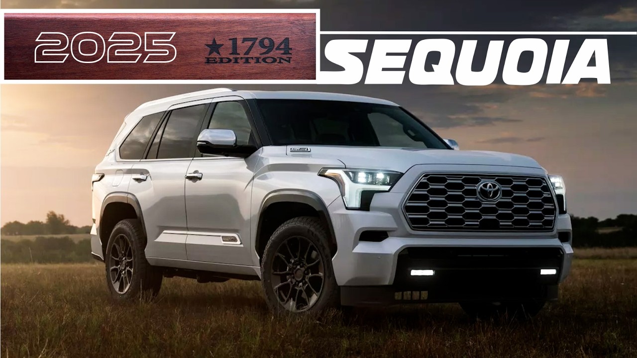 2025 Toyota Sequoia 1794 Edition - YouTube