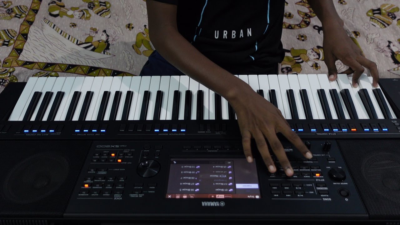 YAMAHA PSR SX-900 THE TOUR OF THE FRONT PANEL PART 6 - 4K - YouTube