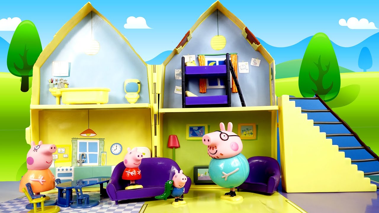Peppa Pig Deluxe Playhouse Peppa Pig Jogo Casa Peppa Pig Maison de jeu ...
