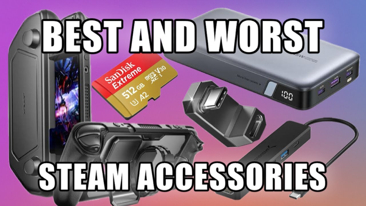 Steam Deck Accessories | Best and Worst - YouTube