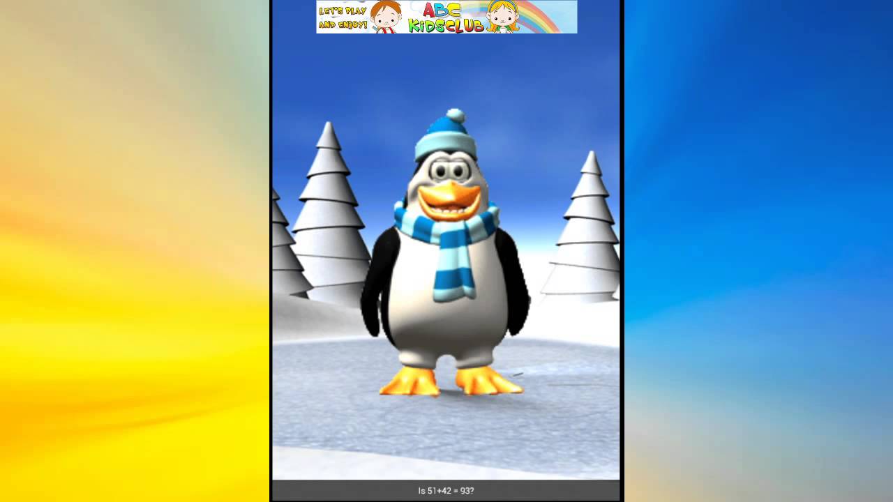ABC English - Penguin Math | Best Games from ABC KidsClub - YouTube