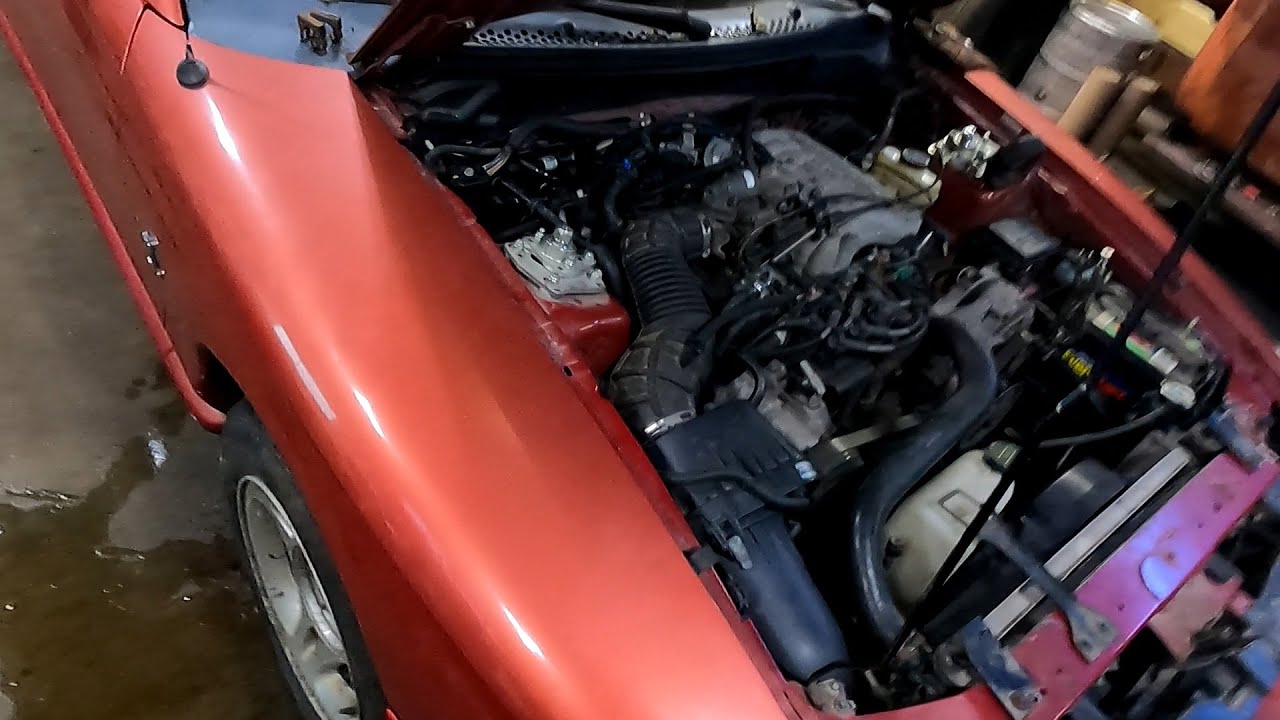 1994 Mustang V6 to V6 swap ep 2 - YouTube