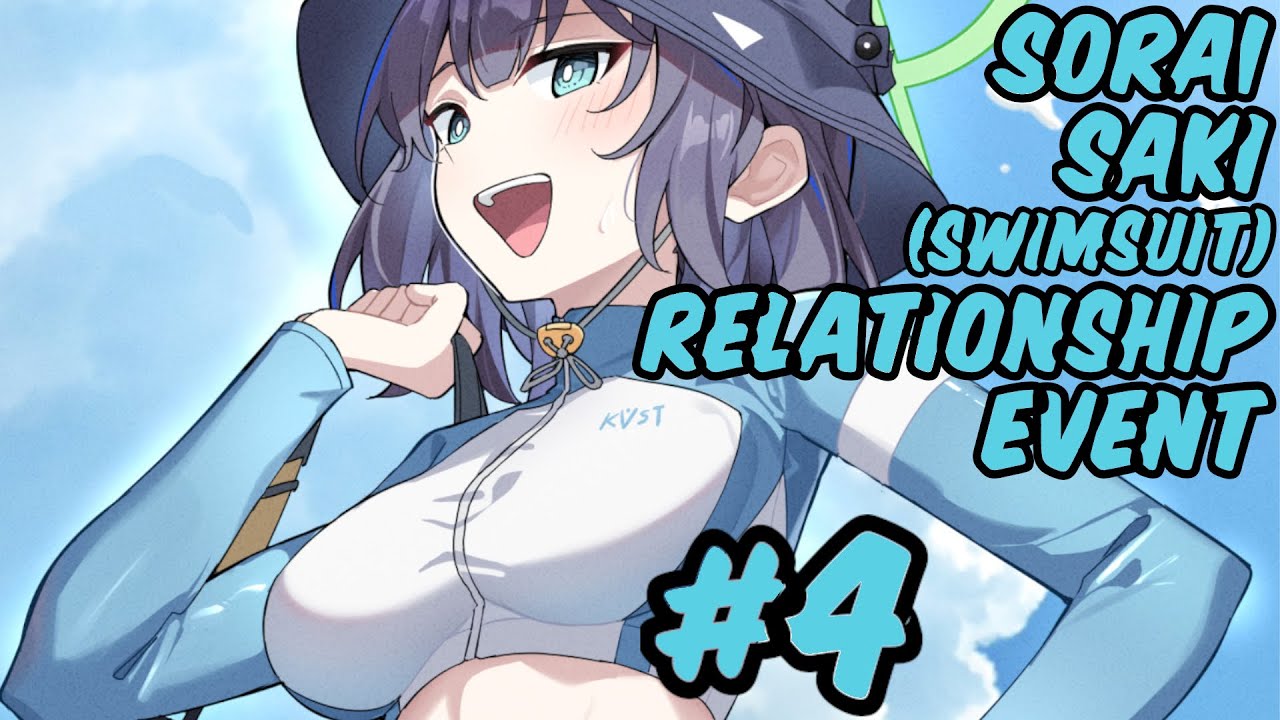 [Blue Archive] Sorai Saki (Swimsuit) Relationship Event 4 [ENG SUB] - YouTube
