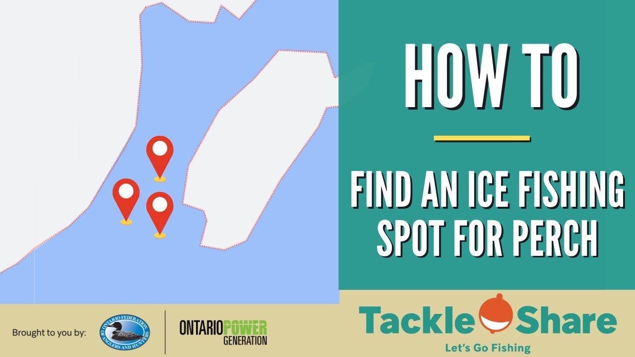 How To: Find an Ice Fishing Spot for Perch - YouTube