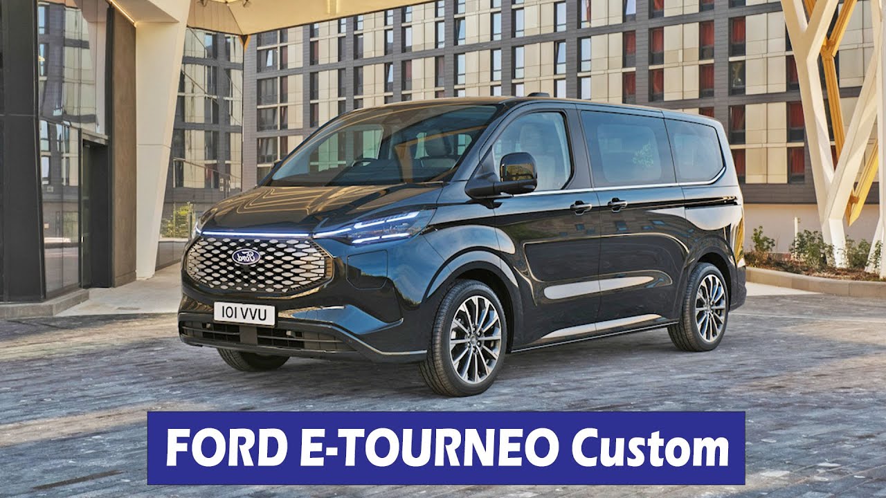 FORD E-TOURNEO Custom Multi Activity Vehicle - Interior details - YouTube