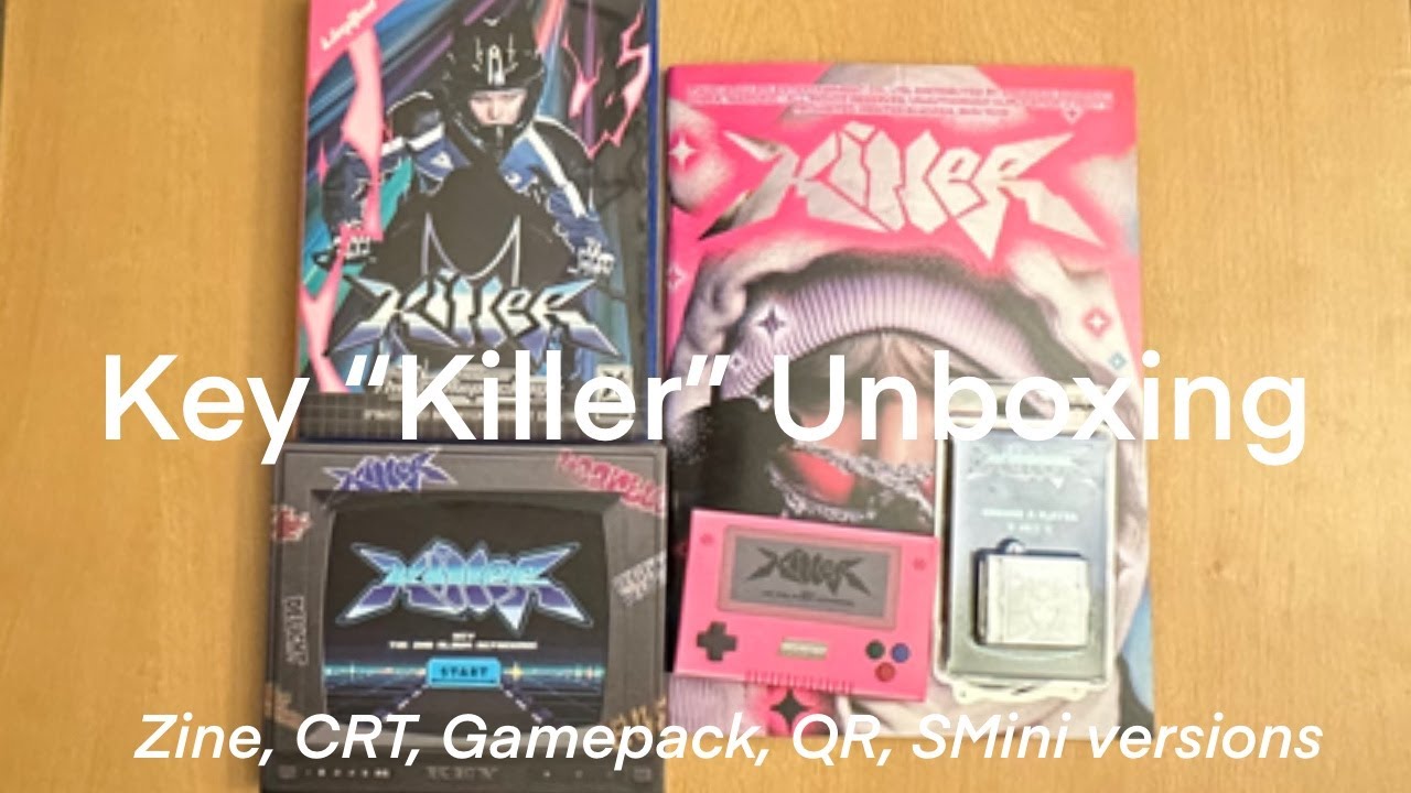 UNBOXING KEY 키 2nd Album Repackage "Killer" (All 5 Versions) - YouTube