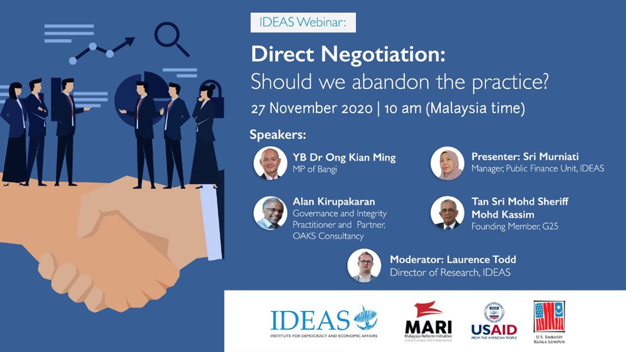 Direct Negotiation: Should we abandon the practice? - YouTube