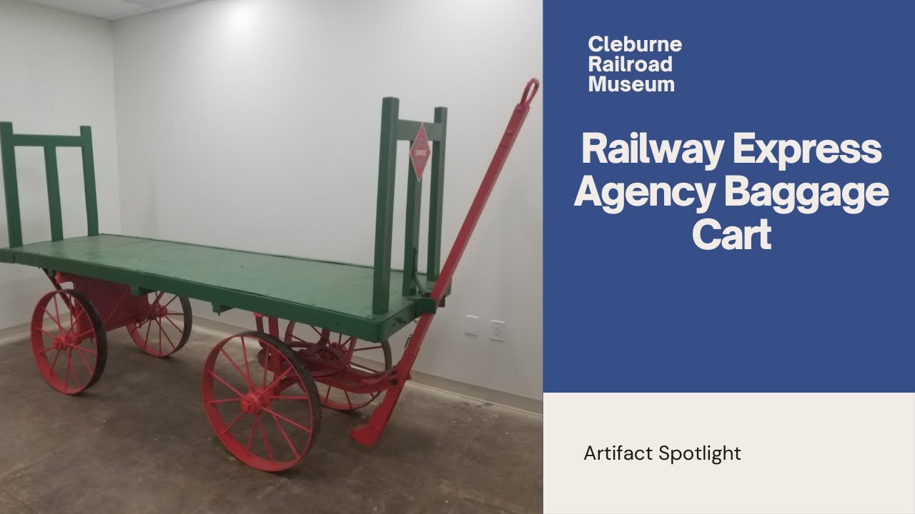 Antique Railroad Baggage Wagon Did You See Our Recent Post About The
