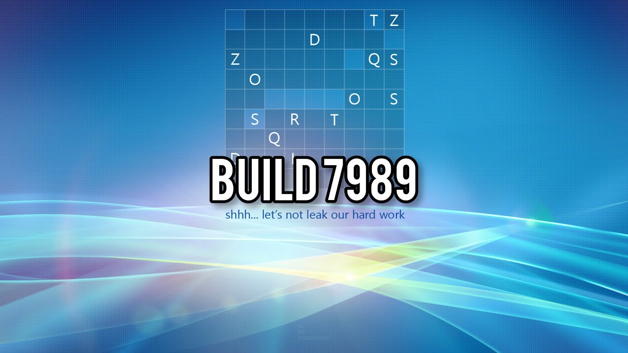 Windows 8 build 7989 - YouTube