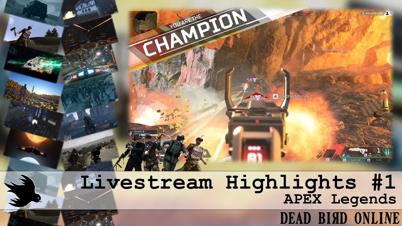APEX Legends - Livestream Highlights #1 - YouTube