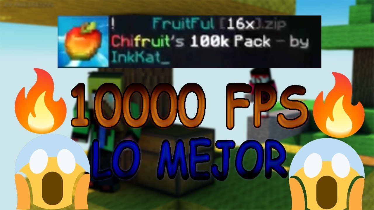 😱+1000 FPS😱 Pruebo el Texture Pack de Chifruit | Probando T Cap. 2 ...