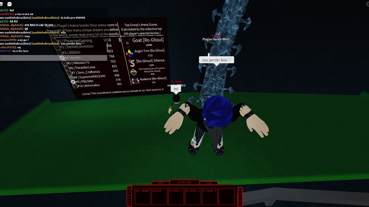 primeiro video do canal roblox rho ghoul - YouTube