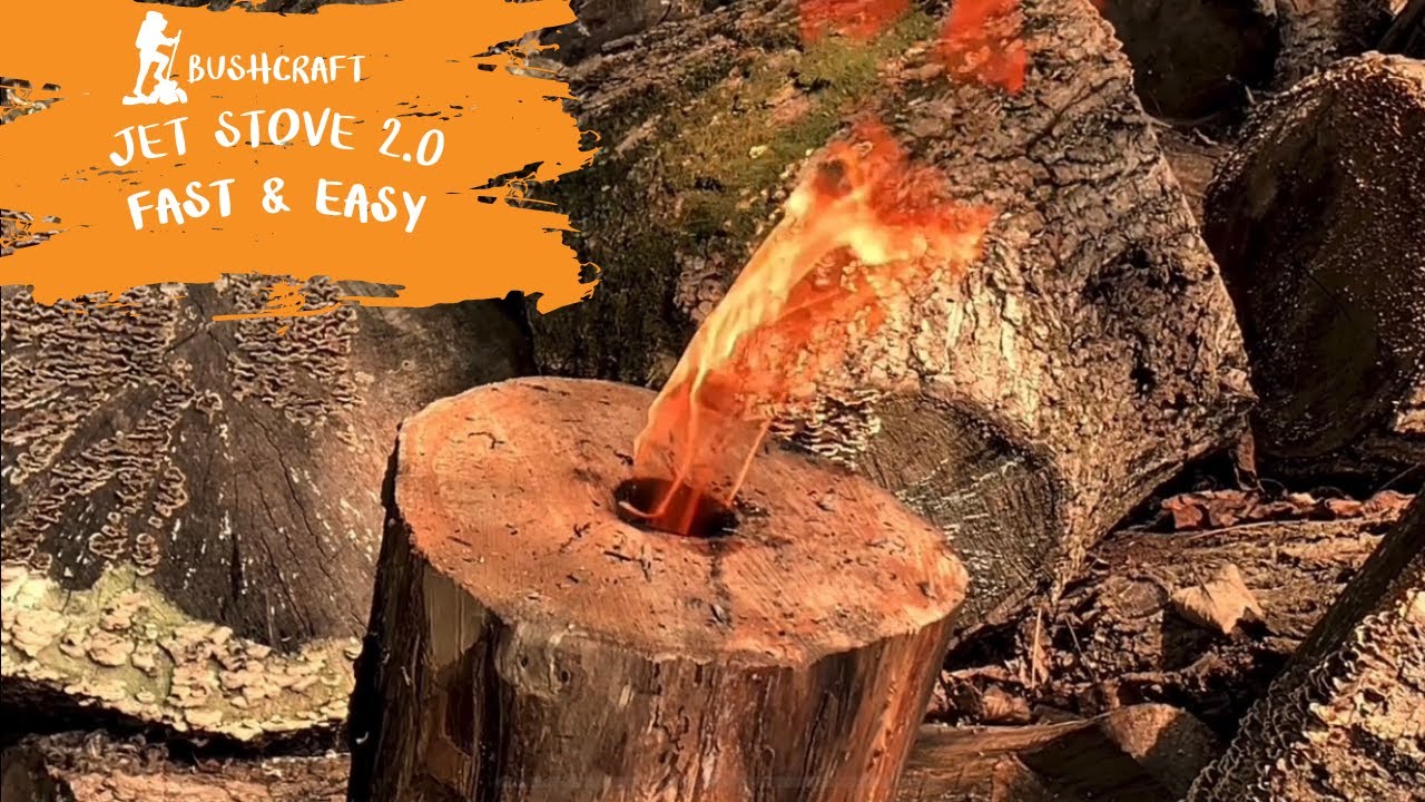 How to make a Swedish torch / rocket stove fast and easy full tutorial ...