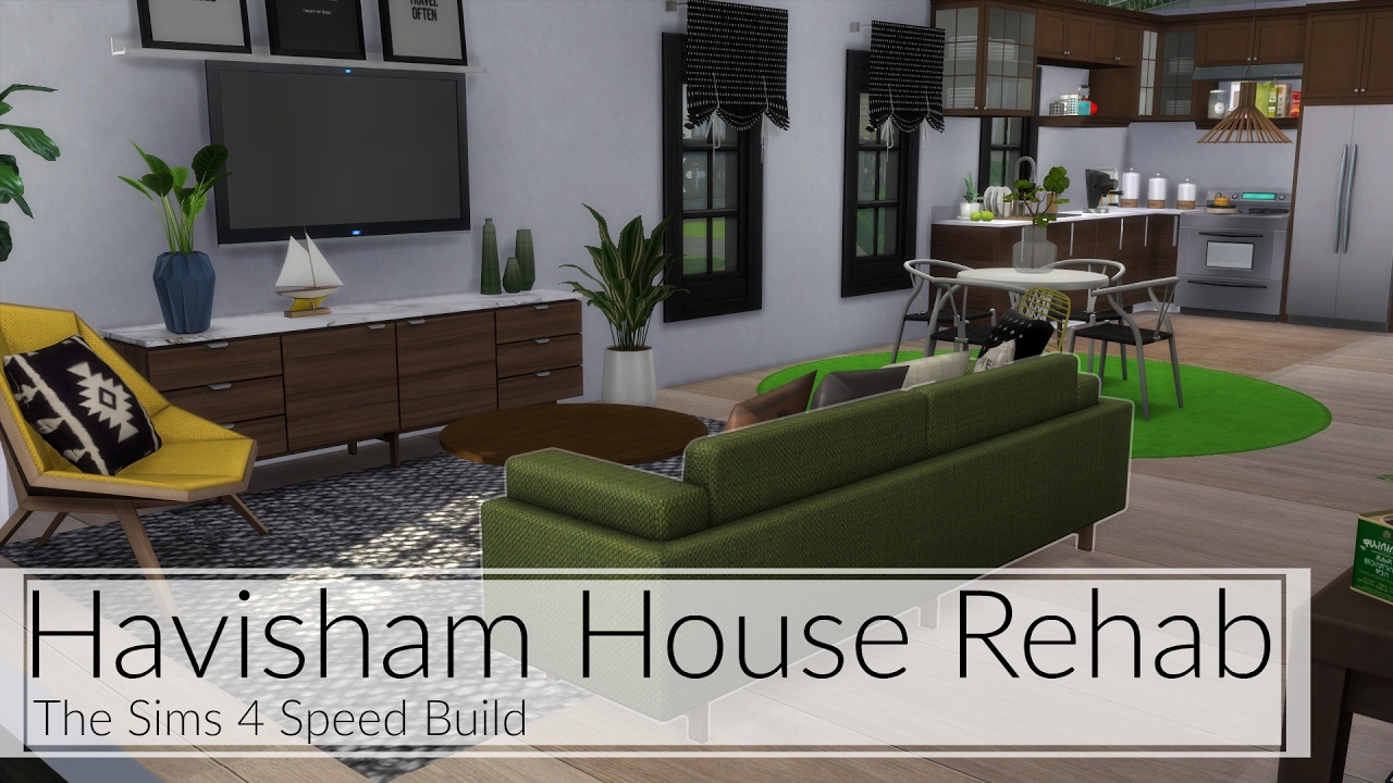 The Sims 4 - Havisham House Rehab! - YouTube