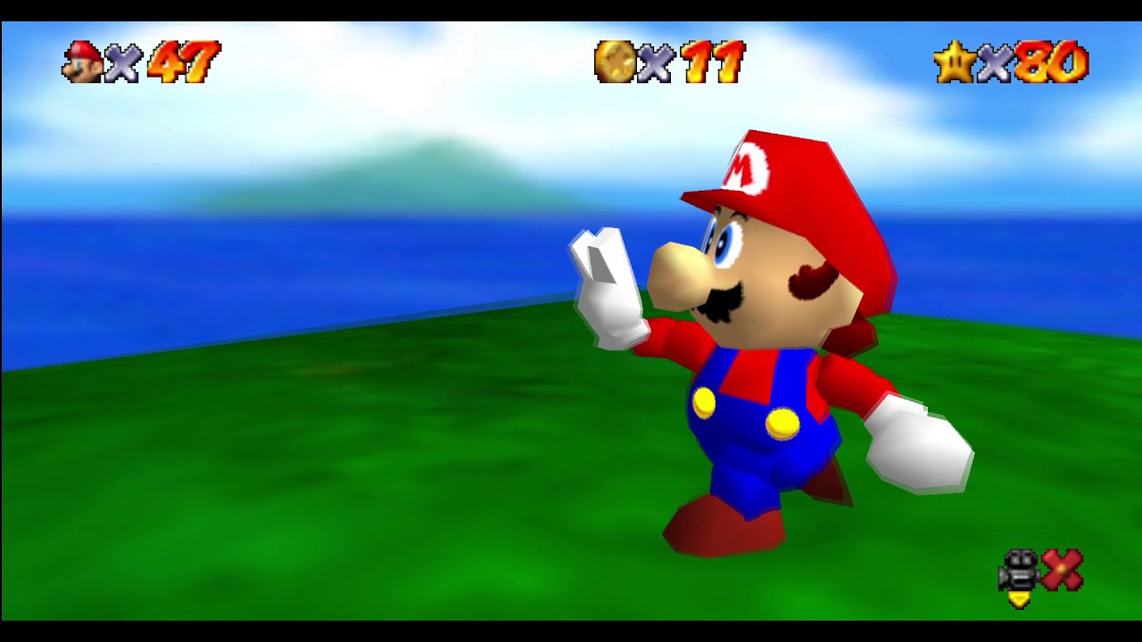 Super Mario 64 widescreen part 3 - YouTube