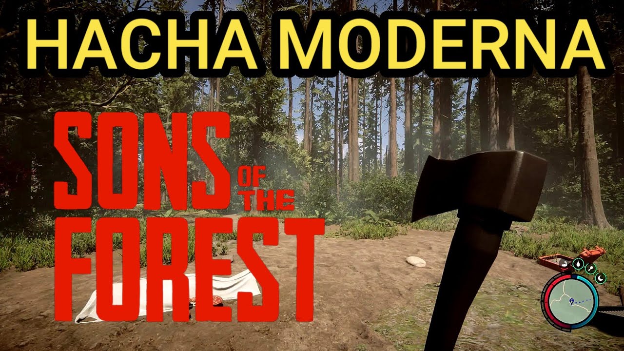 Donde encontrar el HACHA MODERNA en Sons of The Forest ️ - YouTube