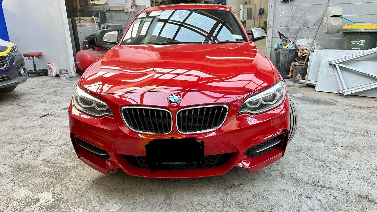 BMW 235i Red by SATA MAN - YouTube