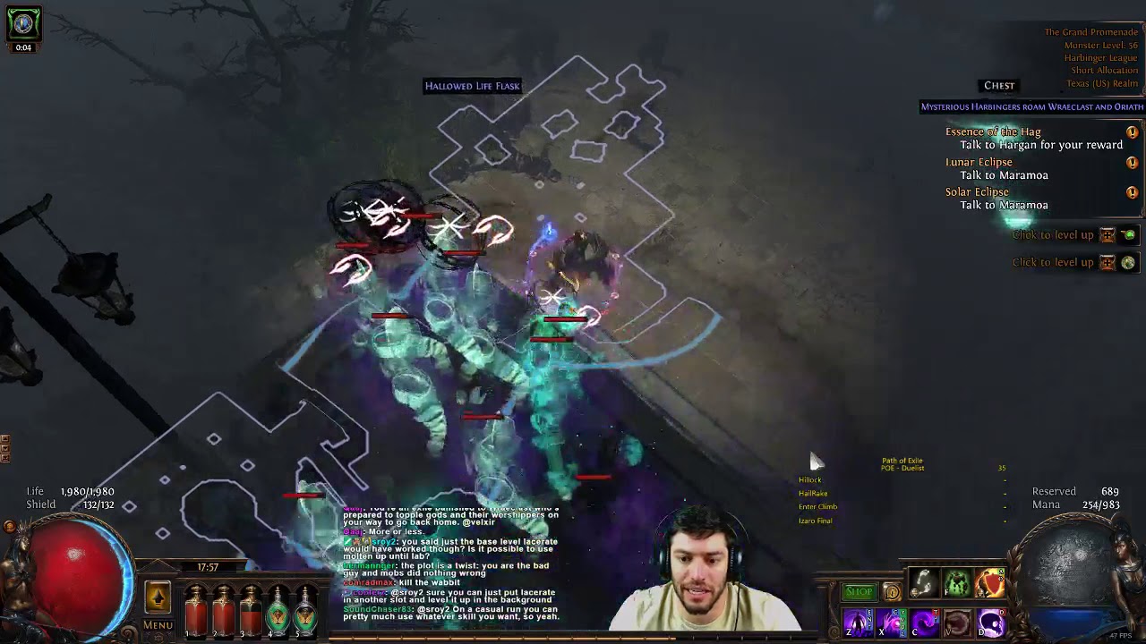 POE - Essence Drain (Acts 8-10 + Maps!) - YouTube