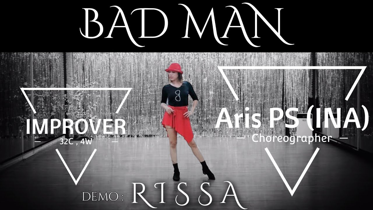 BAD MAN - Line Dance - Choreo: Aris PS (INA) September 2023 - Demo: R I ...