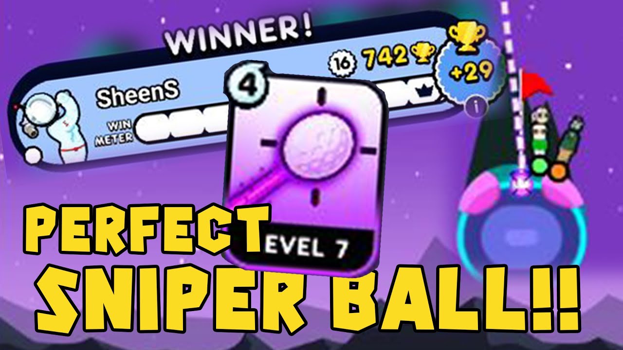 PERFECT SNIPER BALL!! [Golf Blitz Gameplay - Lakes Course] - YouTube