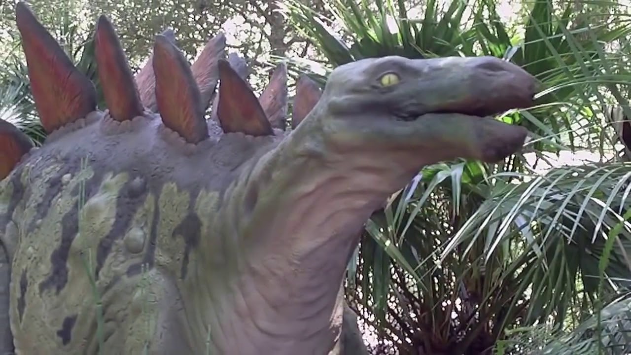 Free Stock Footage Spiky Dinosaur - YouTube