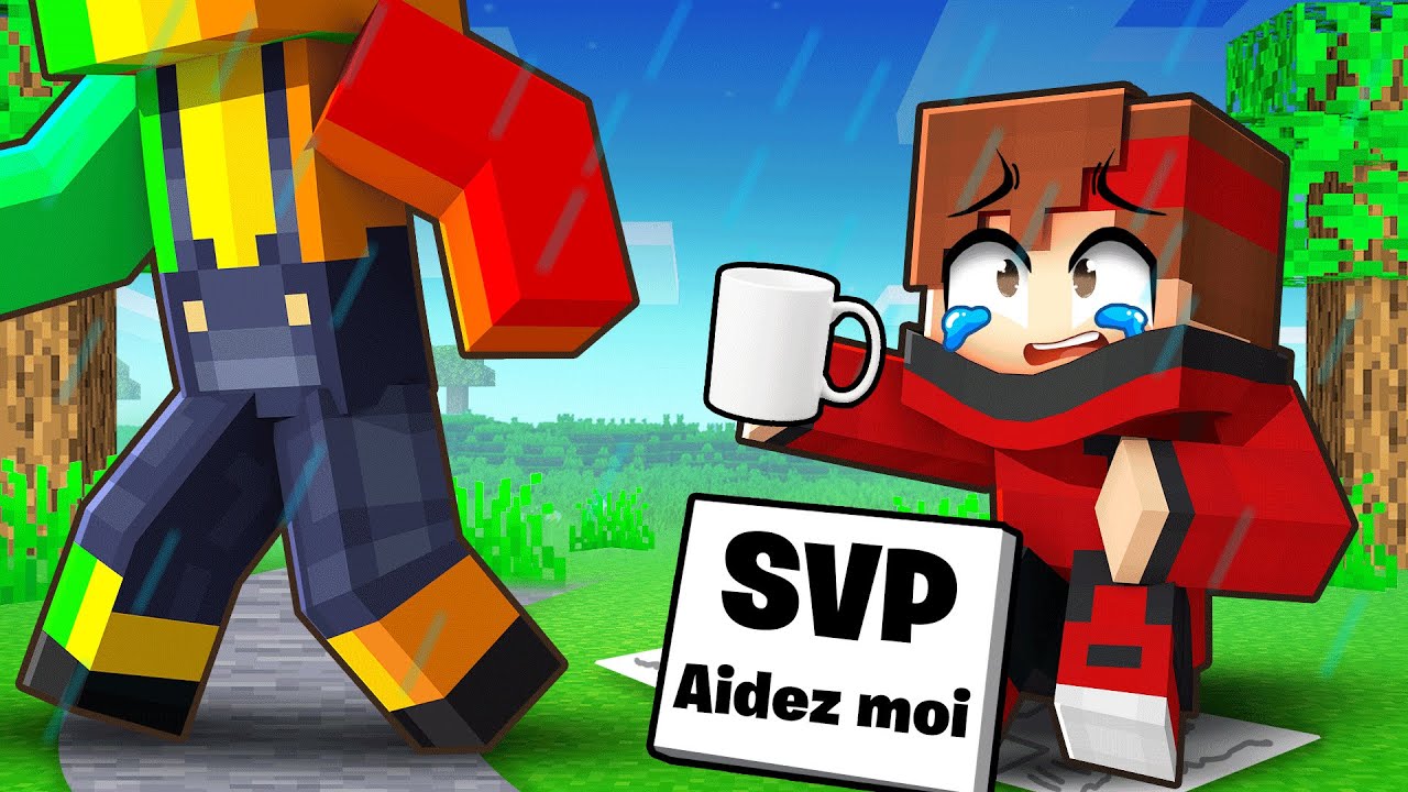 Talcado est devenu SDF sur Minecraft ! - YouTube