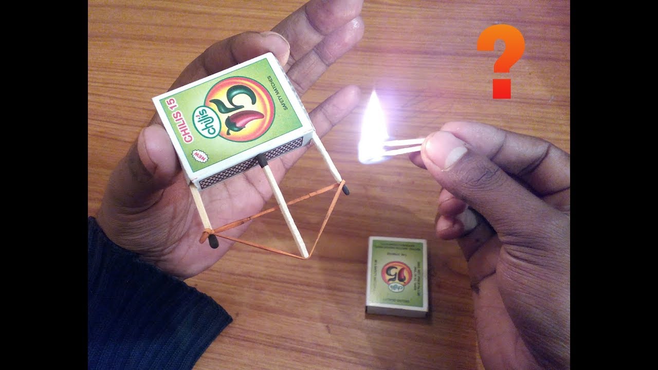 4 Awesome Tricks with Matches - YouTube