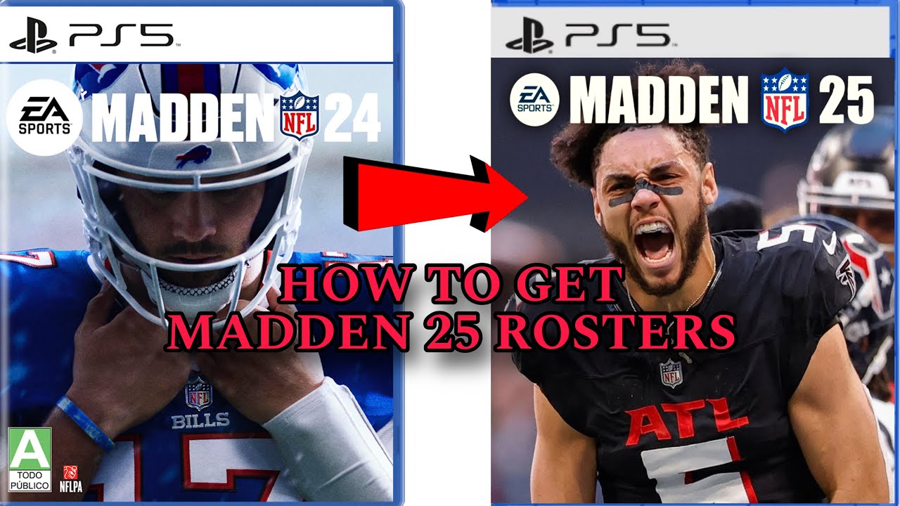 How to get Madden 25 Rosters in Madden 24 - YouTube