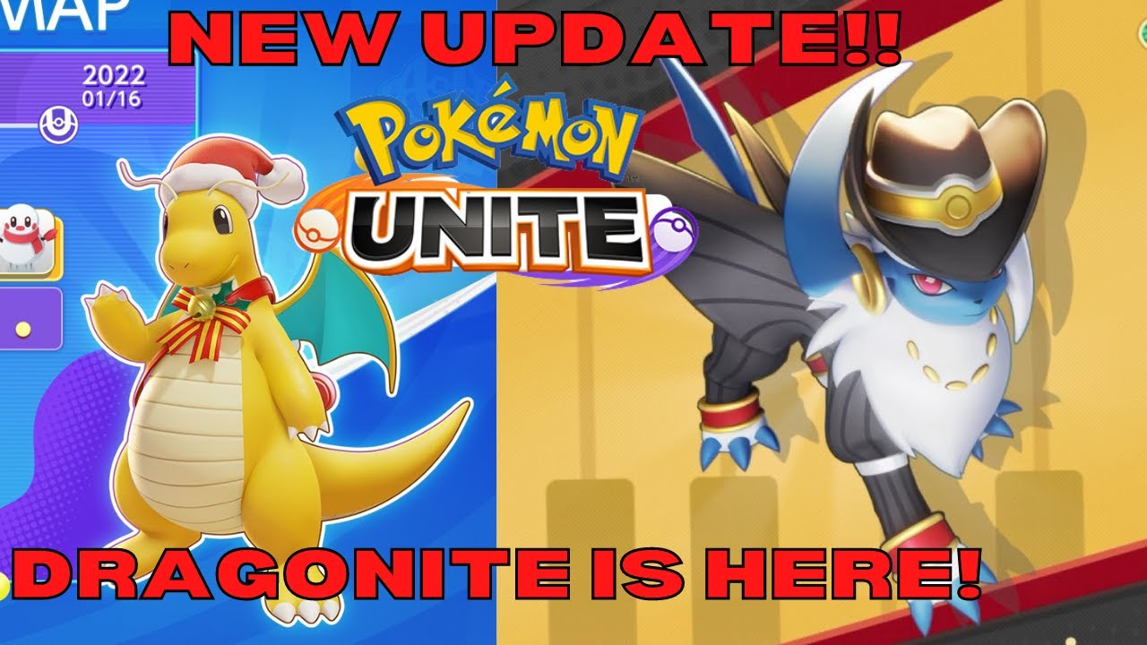 Pokemon Unite Dagonite is here! New battle pass and skins! - YouTube