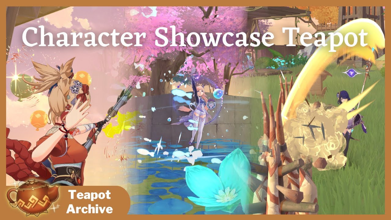 Testing Grounds and Character Showcase | Teapot Build - YouTube