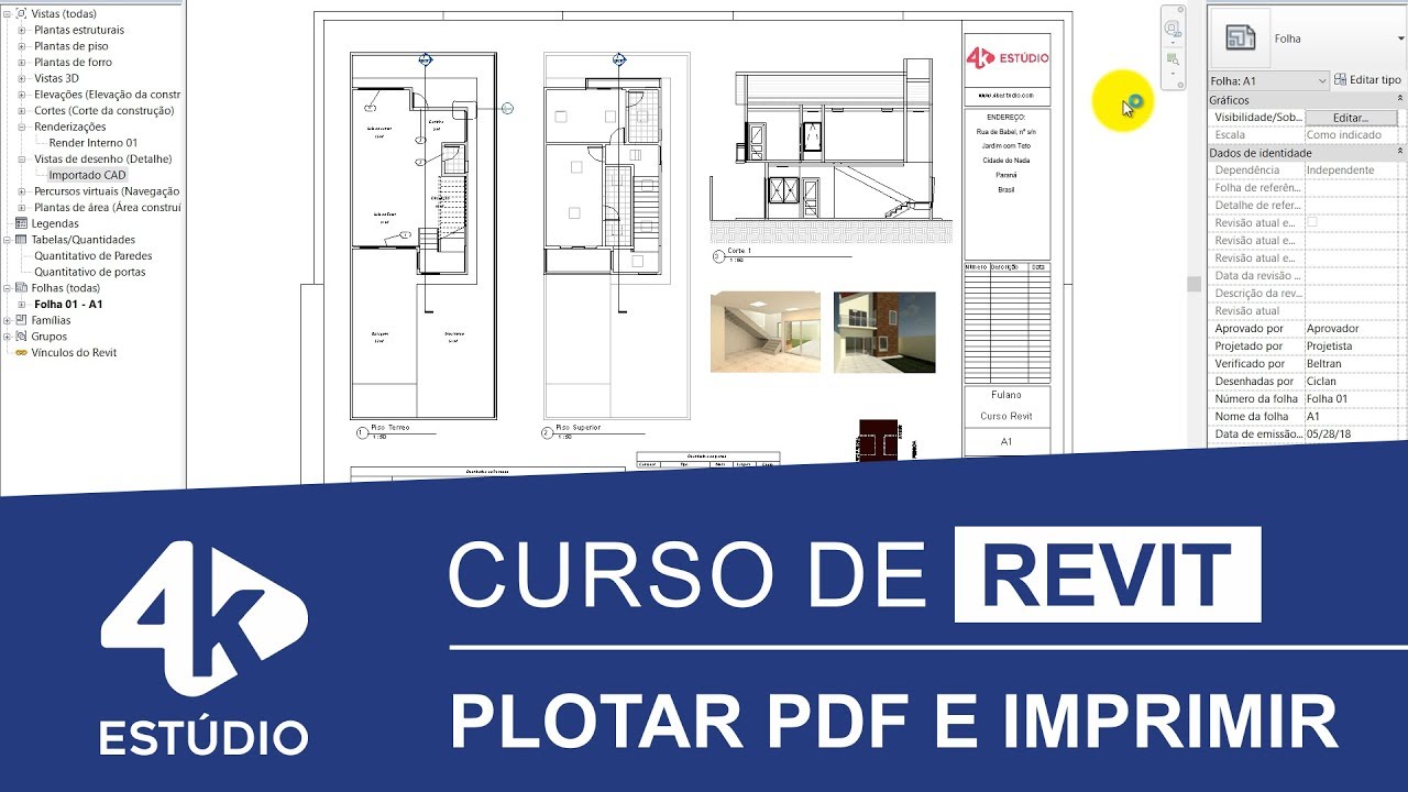 Aula 21 - Plotagem e Impressão no REVIT - YouTube