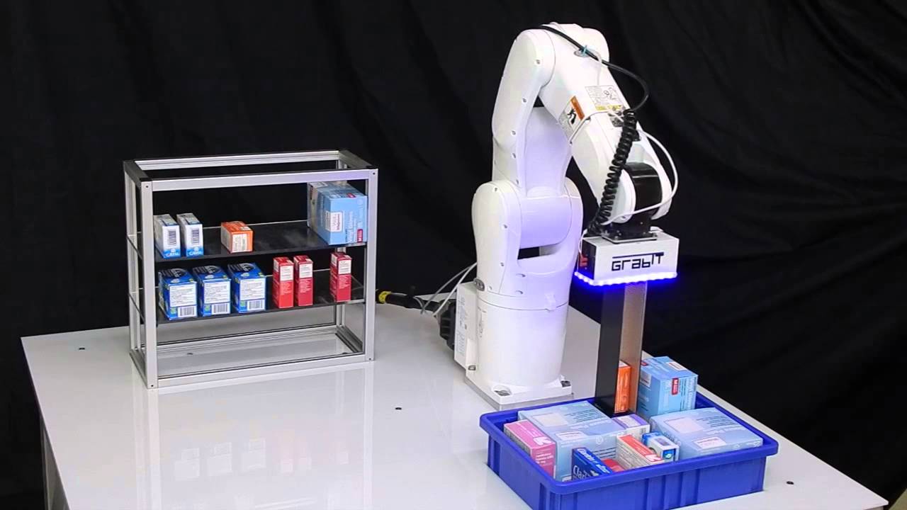Grabit Case Pick / Box Handling System - YouTube