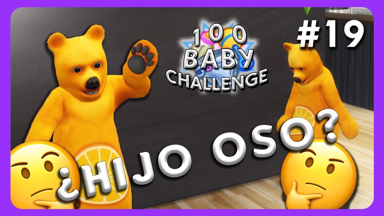 100 BABY CHALLENGE | UN OSO DE HIJO??? 😱🐻 - YouTube