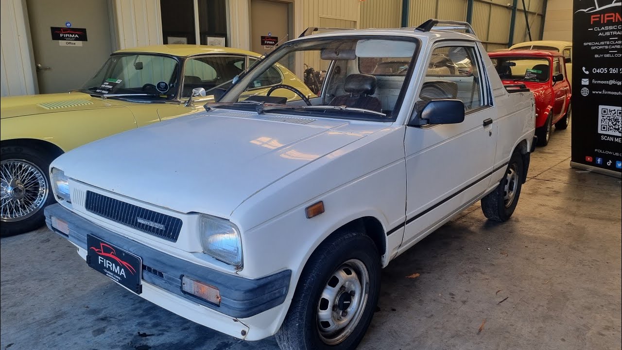 1985 Suzuki Mighty Boy at FIRMA Australia www.firmaauto.com - YouTube