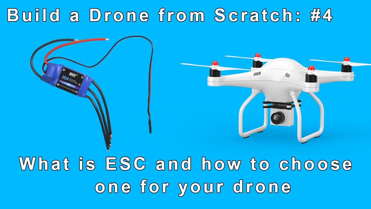 What is ESC and how to choose one for your drone - YouTube
