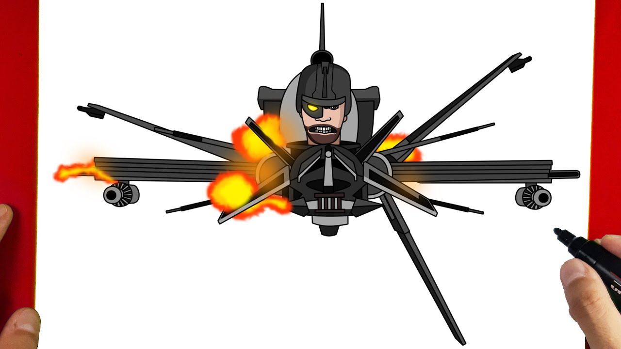 How to Draw Interceptor Astro Toilet | Skibidi Toilet 77 (part 1) - YouTube