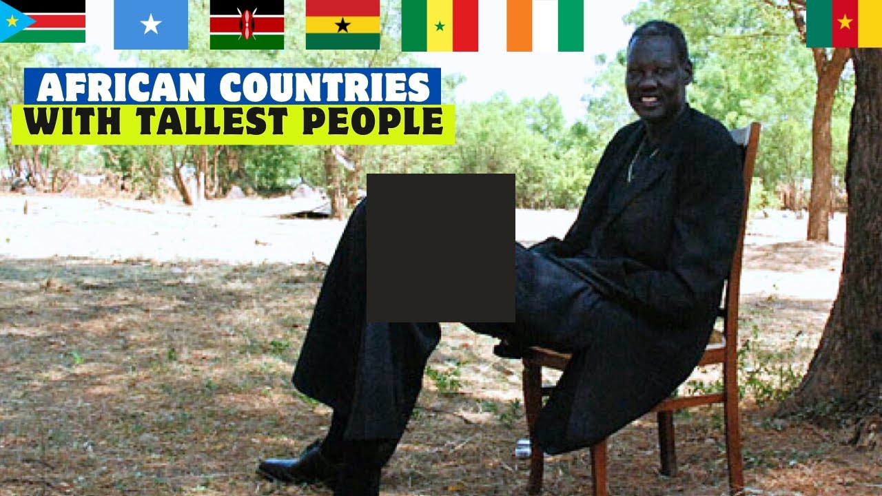 Top 10 African Countries With The Tallest People - YouTube