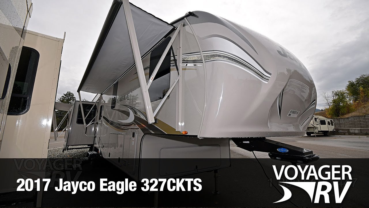 2017 Jayco Eagle 327CKTS Fifth Wheel Video Tour - Voyager RV Centre - YouTube
