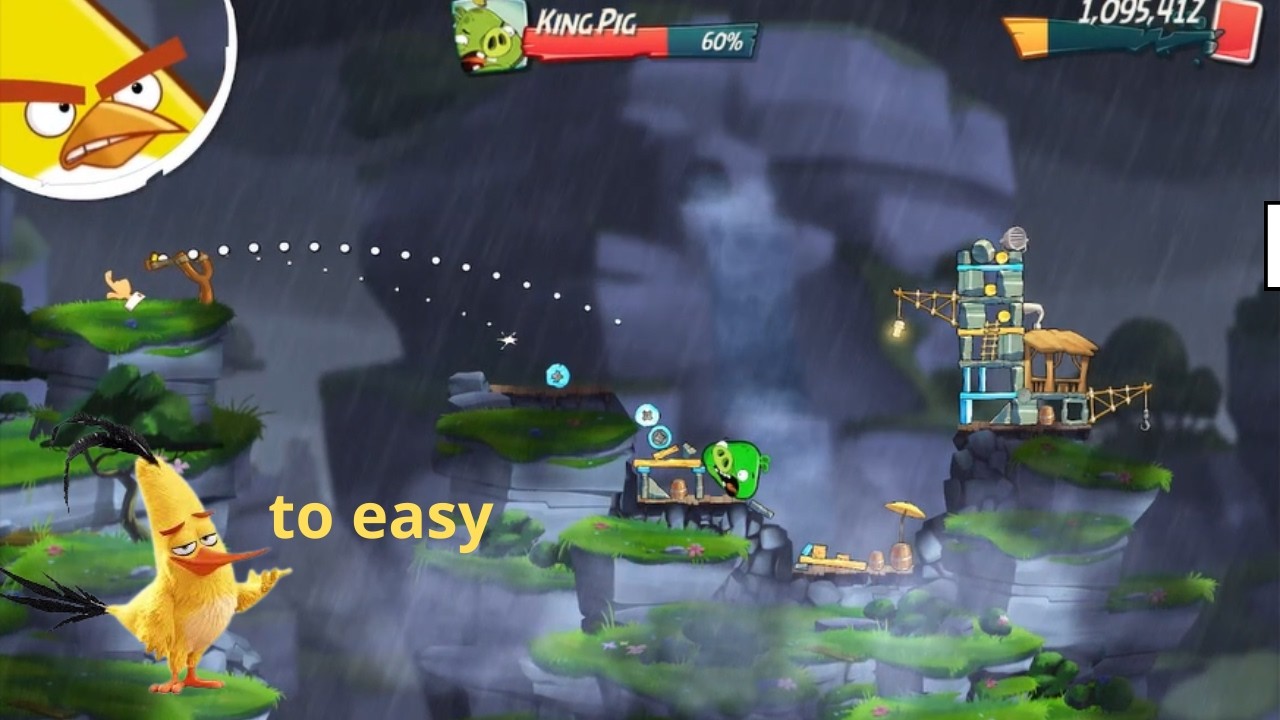 CHUCK VS KING PIG Close fight - ANGRY BIRDS 2 - YouTube