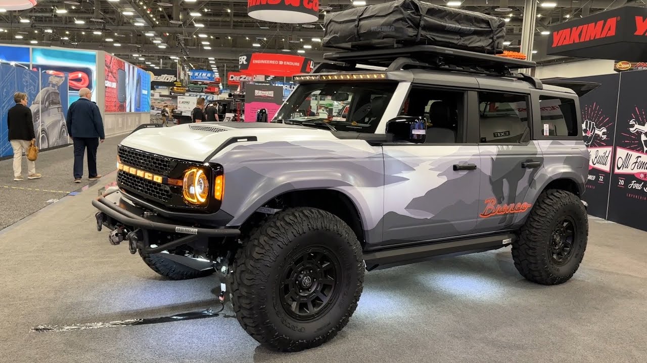 Great Build ! 2022 Ford Bronco Overlanding Rig by Lit Emblem - YouTube