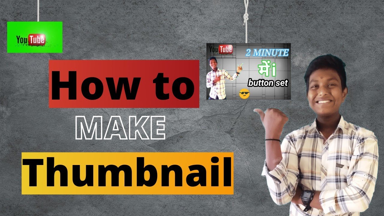 How to make thumbnails for youtube videos 🔥|#tech - YouTube
