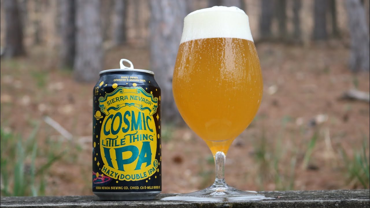 Sierra Nevada|Cosmic Little Thing|Hazy Double IPA (8% ABV) - YouTube