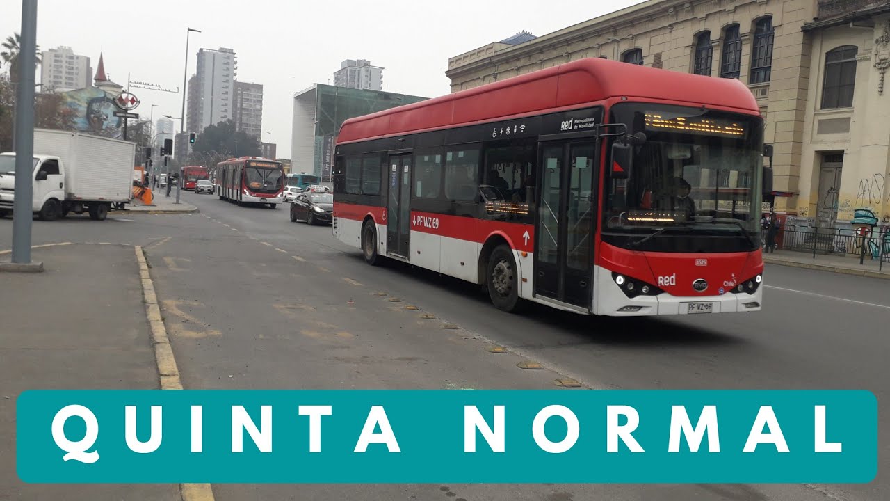 Compilado de Buses Red: Metro Quinta Normal. - YouTube