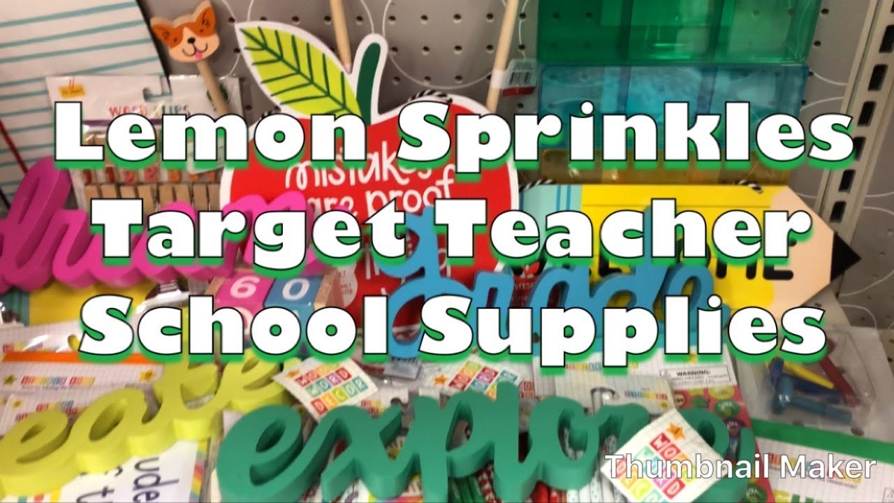 Browse with Me TARGET DOLLAR SPOT Bullseye Playground TEACHER School ...